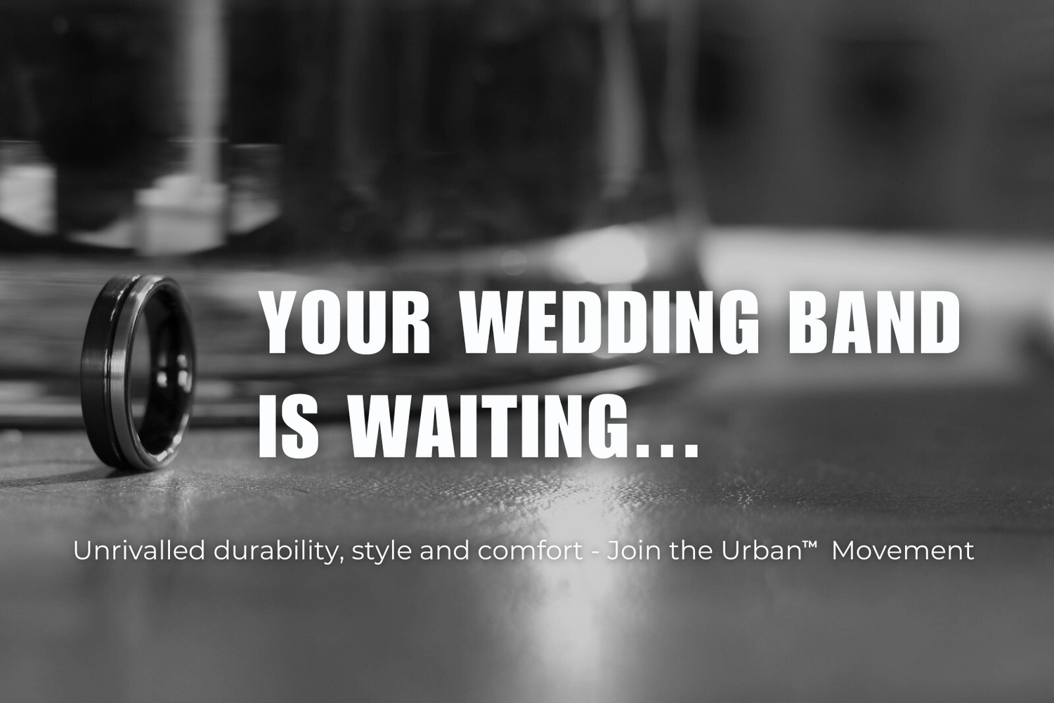 Tungsten Men's & Women's Titanium Rings – Urban Rings SA